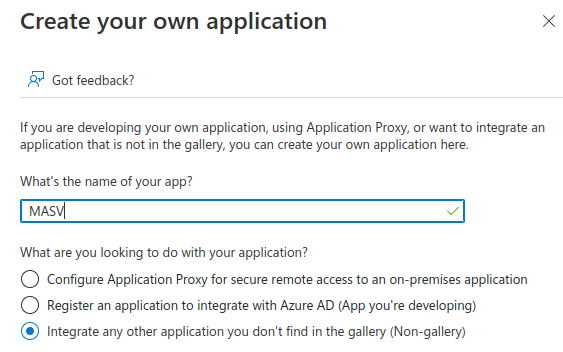 How to set up Microsoft Entra ID for SSO in MASV