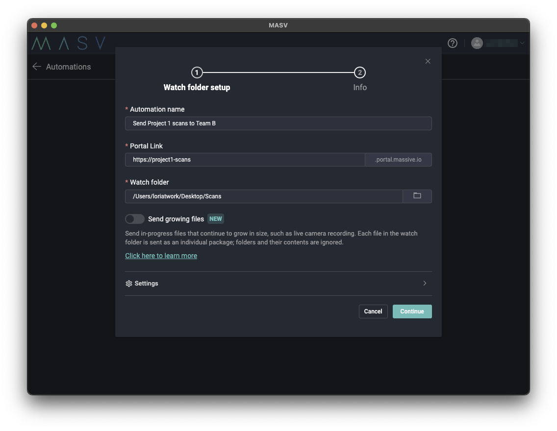 How to automate file transfers with MASV