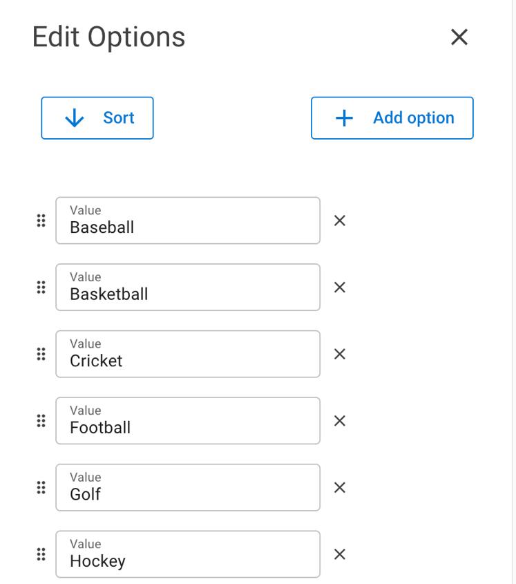 How to design a form to collect metadata